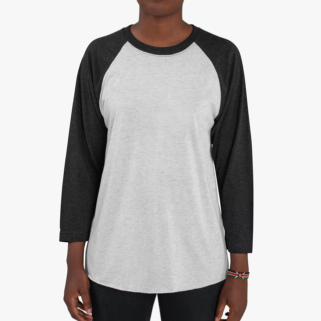 Next Level 6051 Tri-Blend 3/4 Raglan Shirt