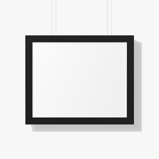 Framed Horizontal Poster