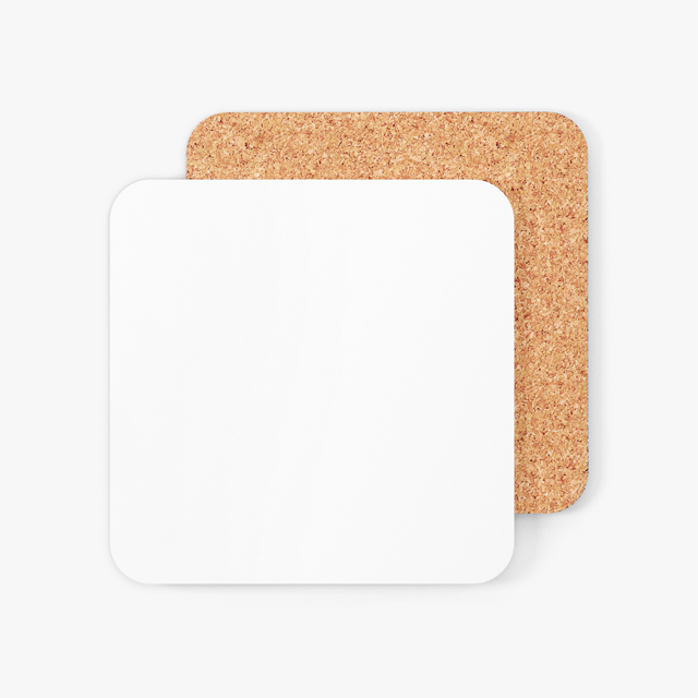 Personalized Photo Coaster | Round or Square, Made in USA
