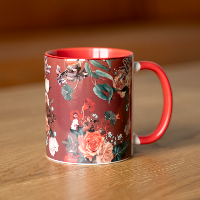 Custom Two-Tone Color Mug | Colored Handle & Inside