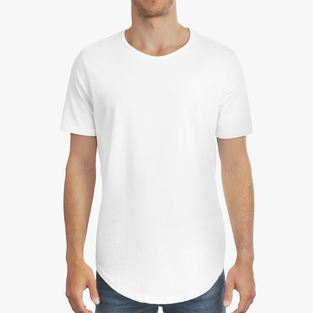 Jersey Curved Hem Tee | Bella + Canvas 3003