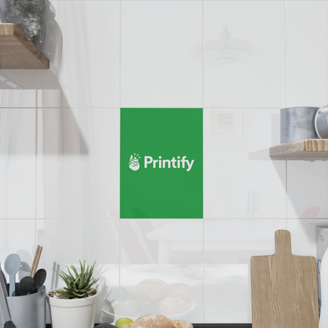 Custom Photo Tile | Glossy or Matte Finish, Full-Color Print