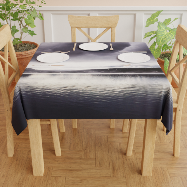 Personalized Tablecloth | Custom Print, 100% Polyester