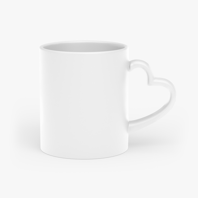 Heart Shaped Mug | Print On Demand