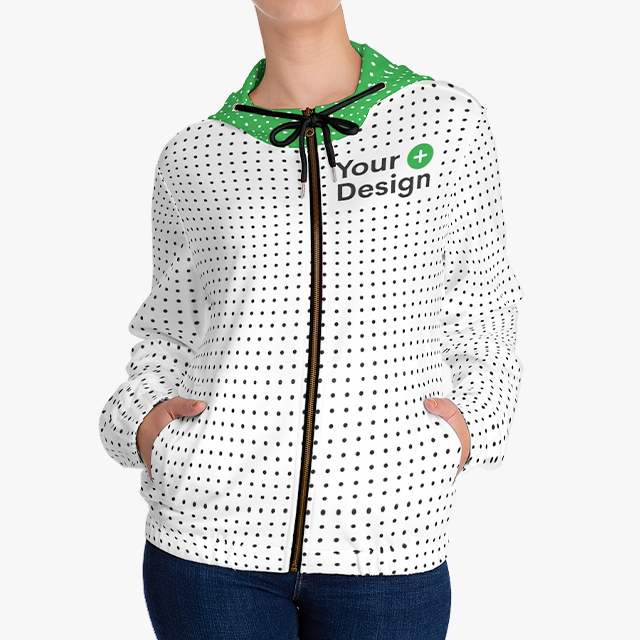 Women's Full Zip Hoodie | Print On Demand