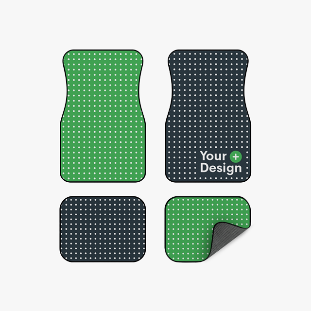 Custom Car Floor Mats, Set of 4 | Print On Demand