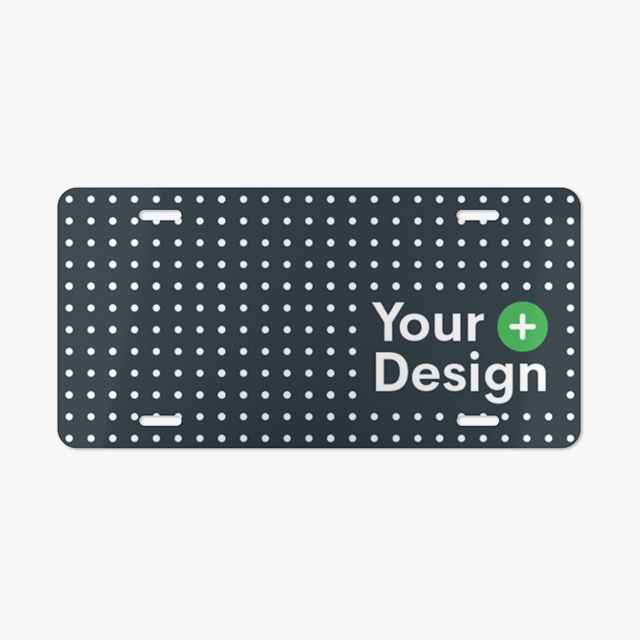 Custom Vanity Plate | Printify