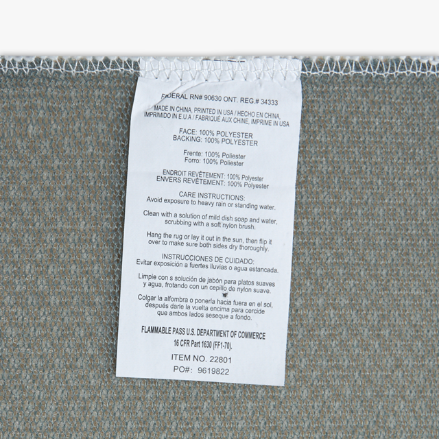 Non-slip Outdoor Rug | Custom Printing - Printify