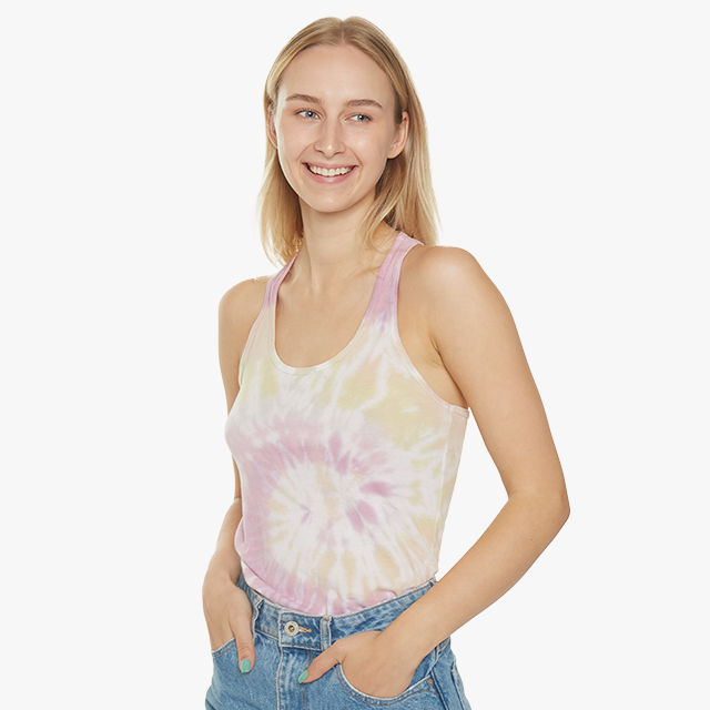 Personalized Tie Dye Tank Tops | Printify