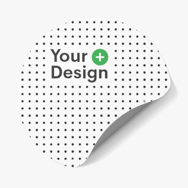 Custom Round Stickers | Round Vinyl Sticker Printing