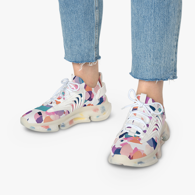 Mesh Sneakers, Women's | Print On Demand - Printify