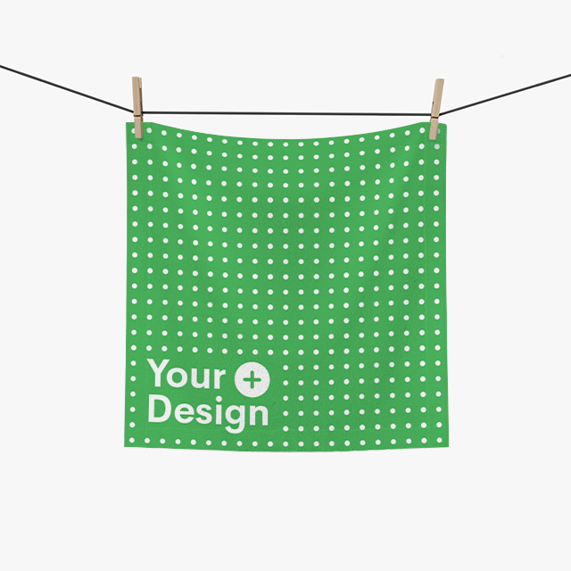 Custom Face Towel | Personalized, Cotton-Poly Blend, Extra Soft