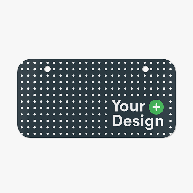 Bicycle License Plate | Custom Printed — Printify