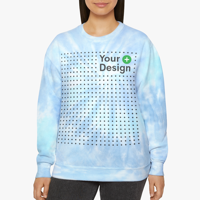 Tie-dye Sweatshirt | Print On Demand - Printify