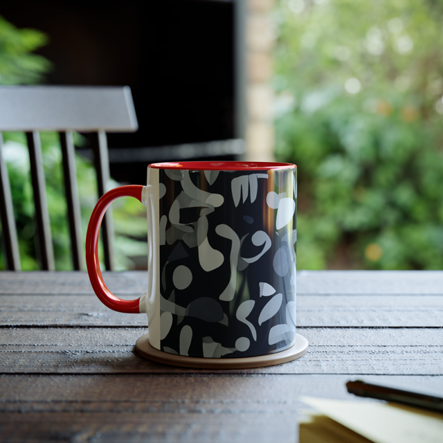 Two-Tone Coffee Mugs | Custom Printing - Printify