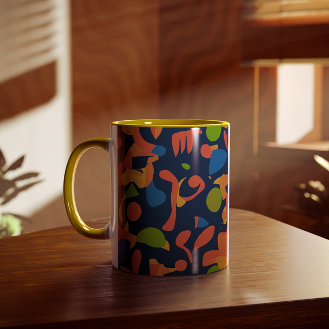 Two-Tone Coffee Mugs | Custom Printing - Printify