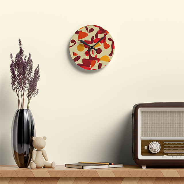 Personalized Wall Clock | Print on Demand - Printify