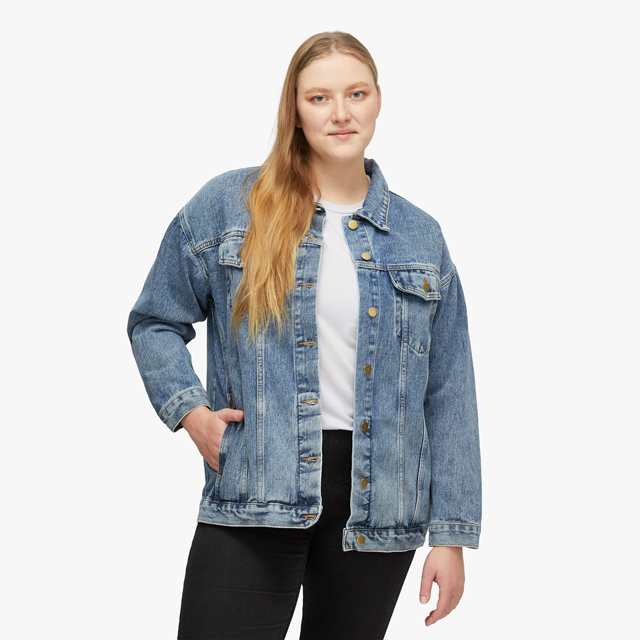 Women's Custom Denim Jacket | Printify