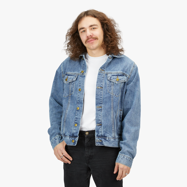 Personalized Denim Jacket for Men | Print On Demand