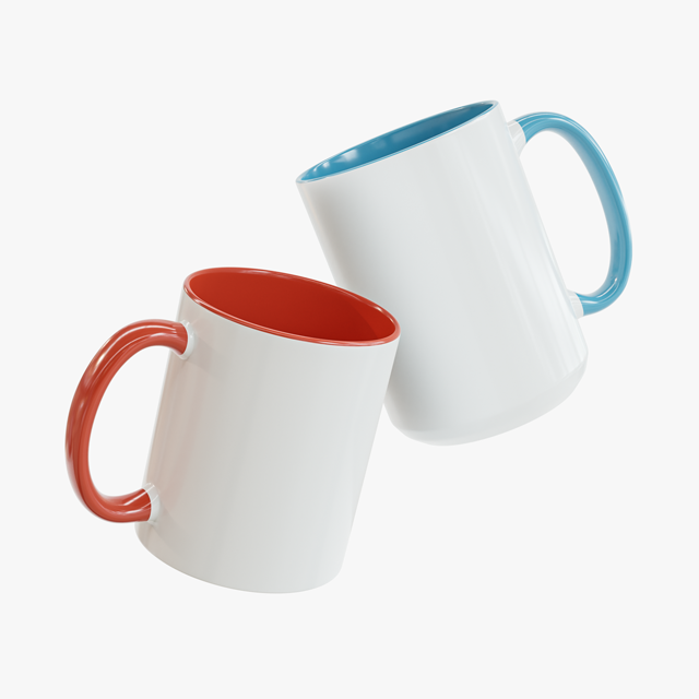 Sell Personalized Accent Mugs with Print On Demand