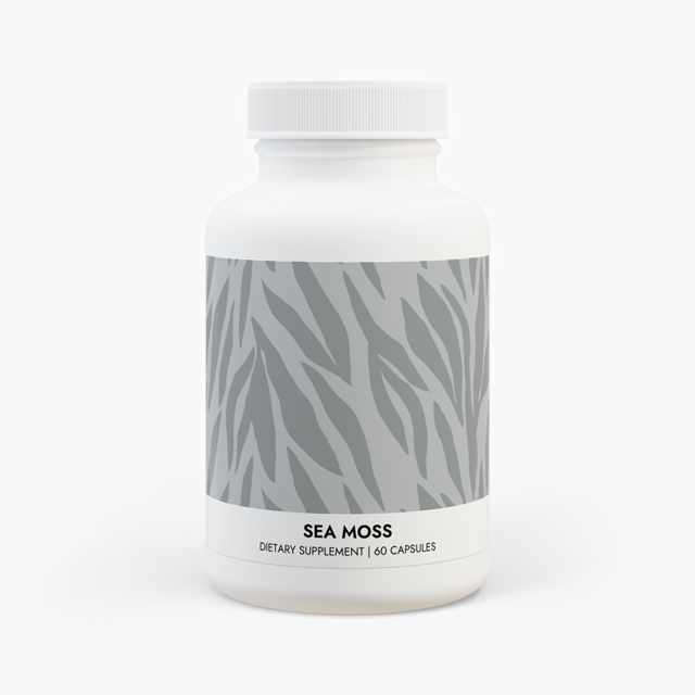 White Label Sea Moss Supplements | Print On Demand