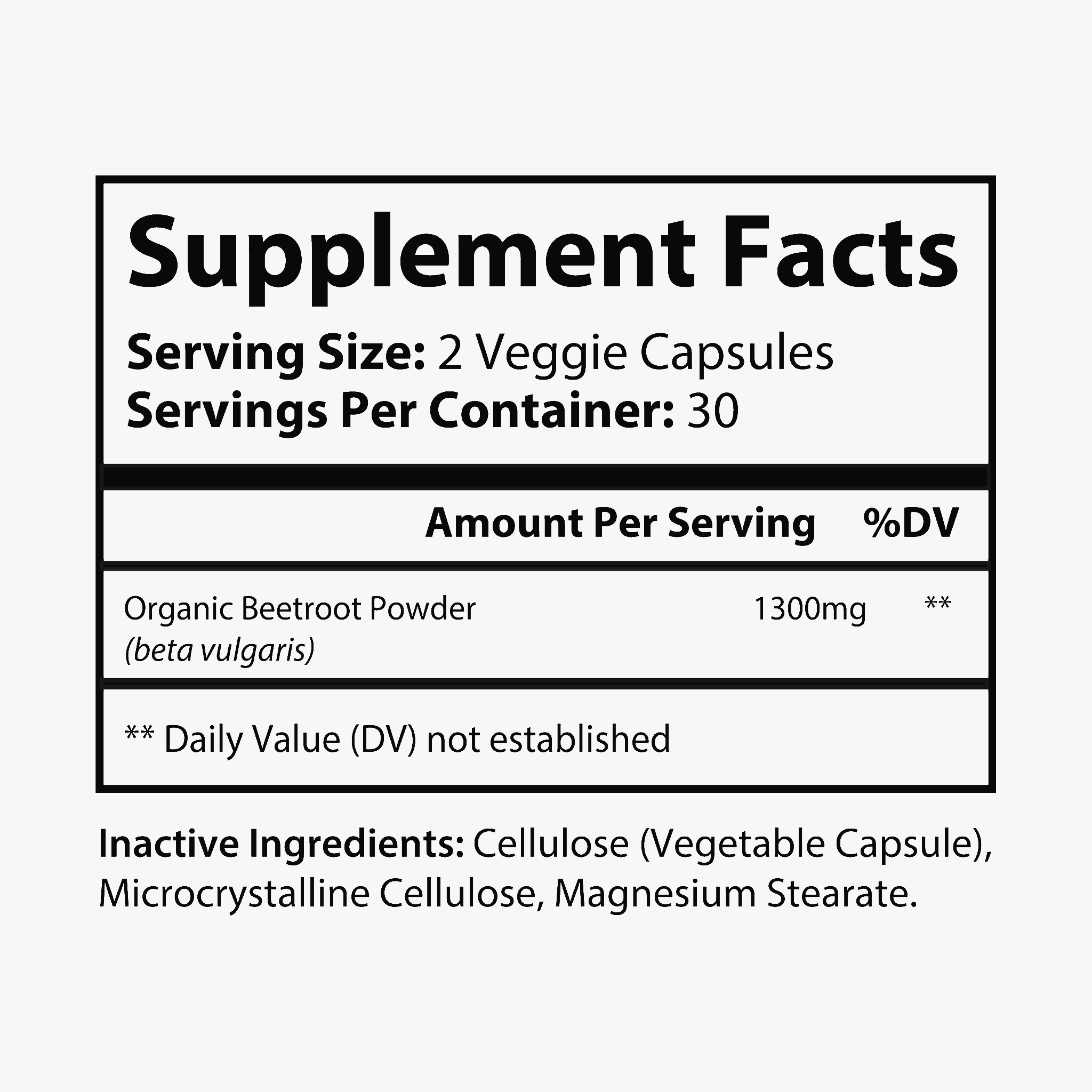 Beetroot Supplements | White Label, Print On Demand