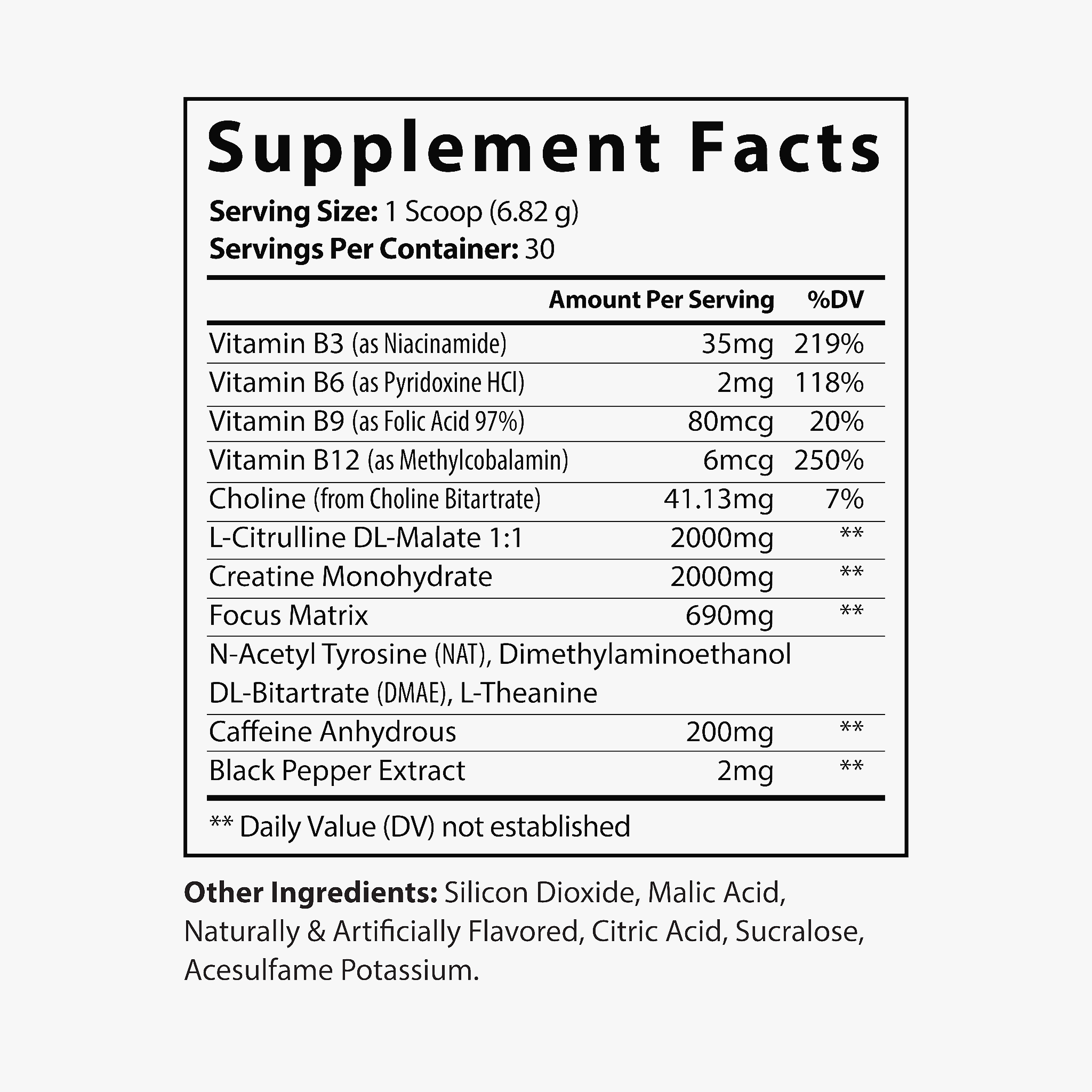 White Label Pre-Workout Supplement | POD