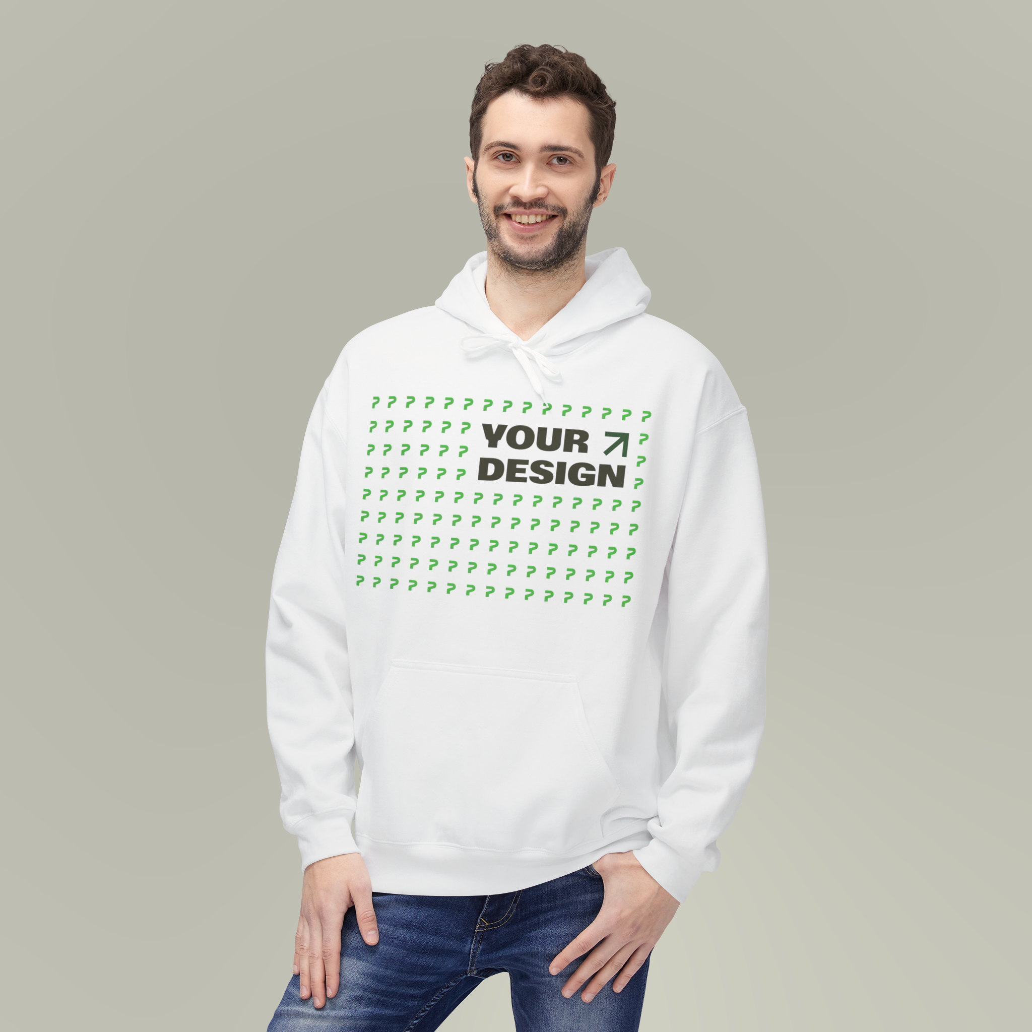 Custom Men's Hoodies - print on demand - Printify