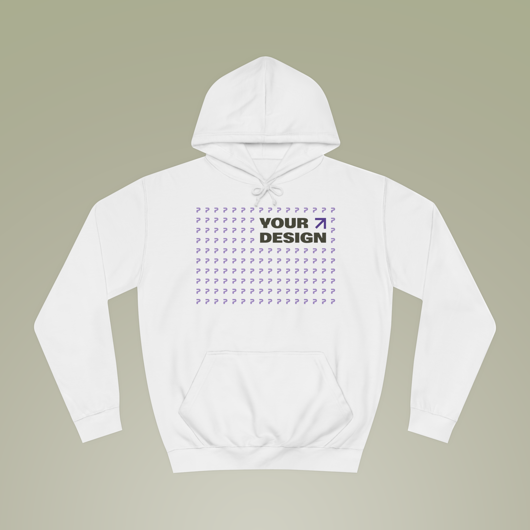 Custom Men's Hoodies - print on demand - Printify