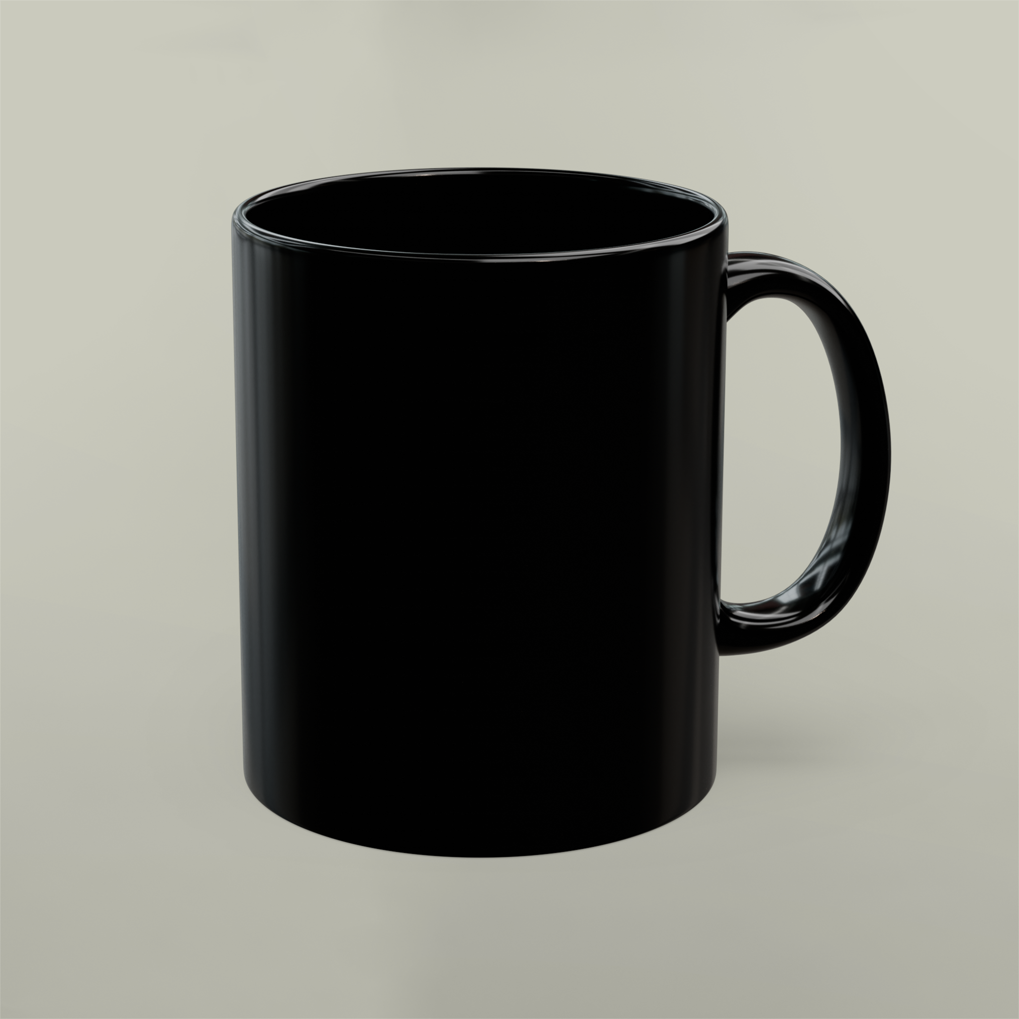 Black Ceramic Mug, 11oz, 15oz | Black Photo Mug
