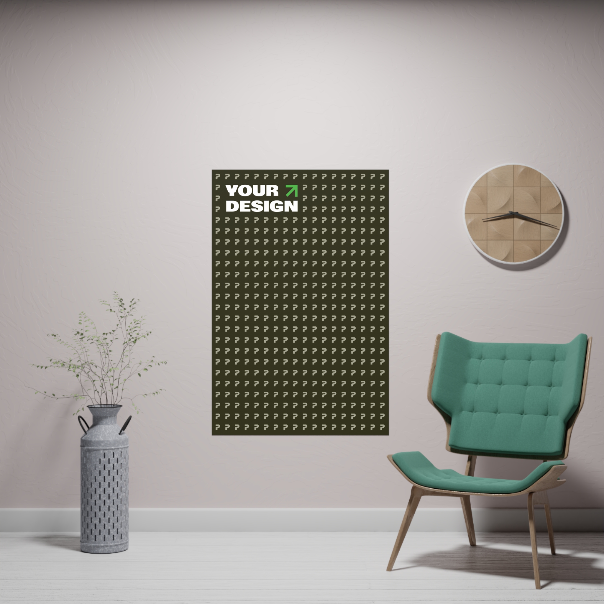 Satin Poster | Custom-Printed, 210 gsm Paper