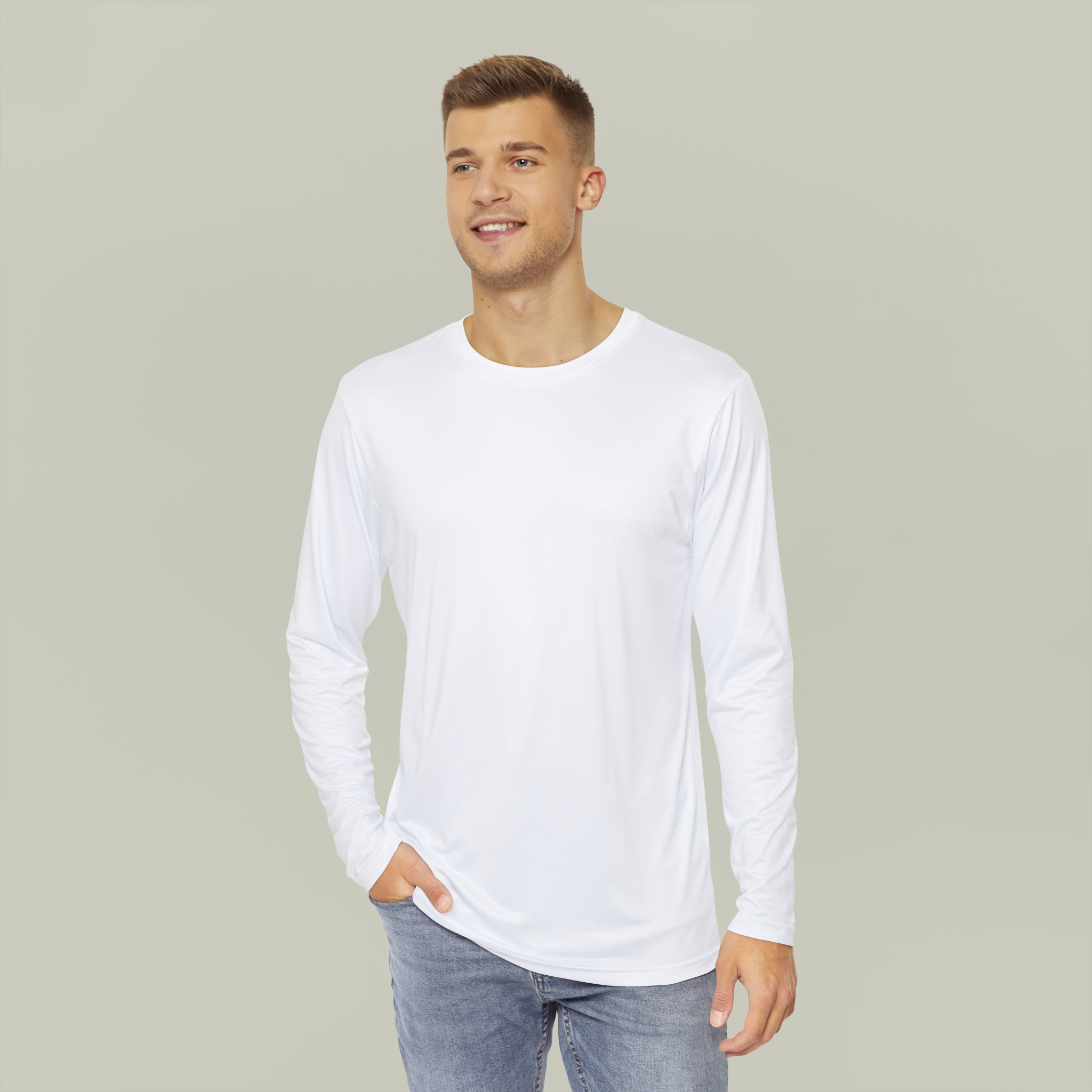 Custom Long Sleeve T-shirts, No Minimum | Printify