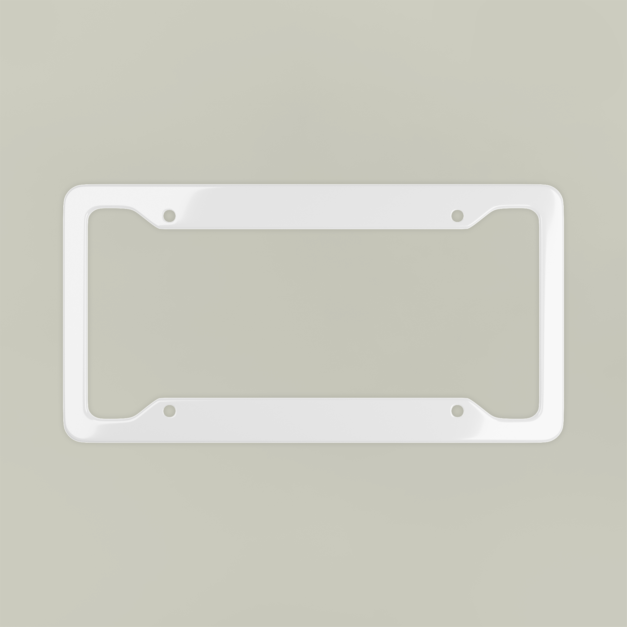 Custom License Plate Frame - Printify
