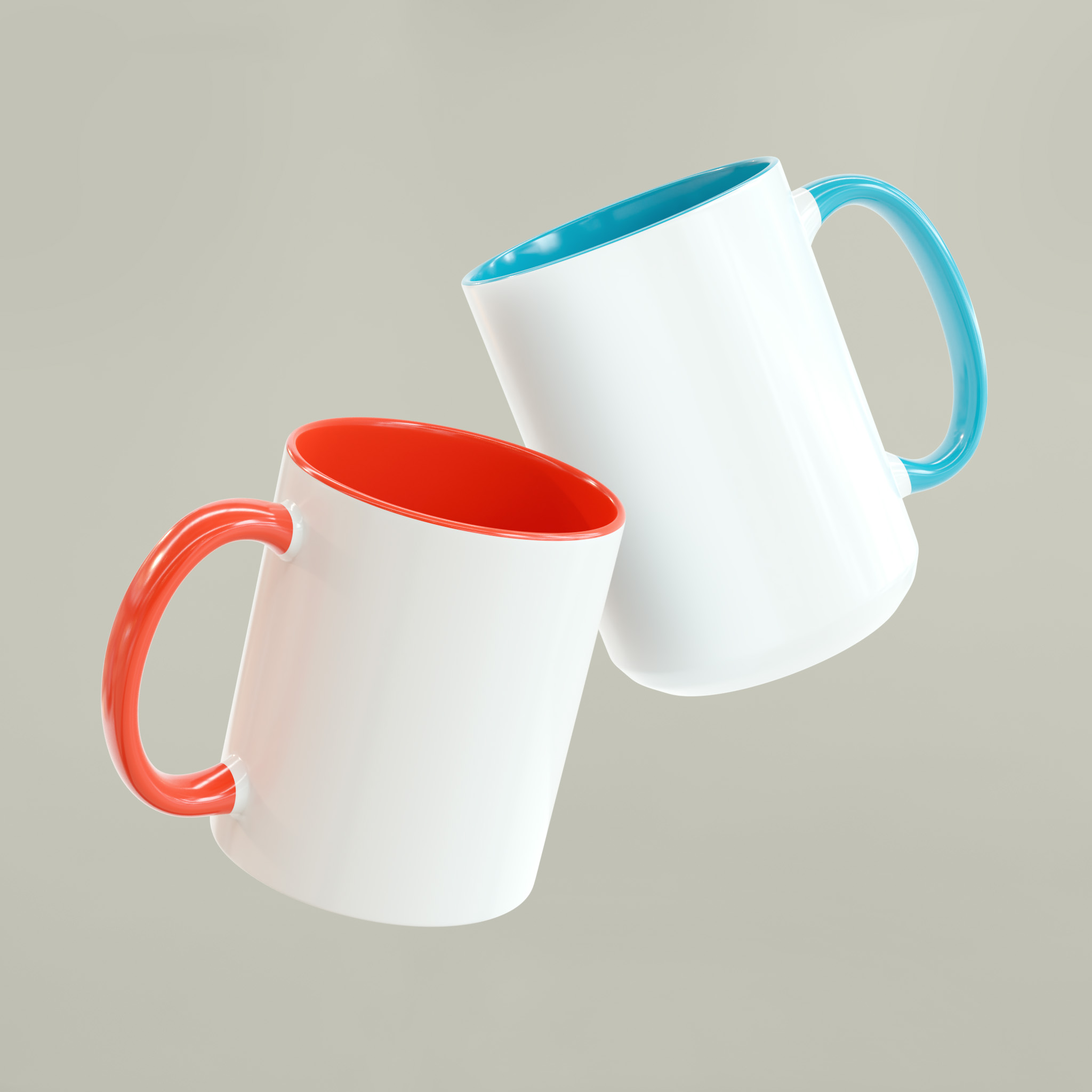 Sell Personalized Accent Mugs with Print On Demand