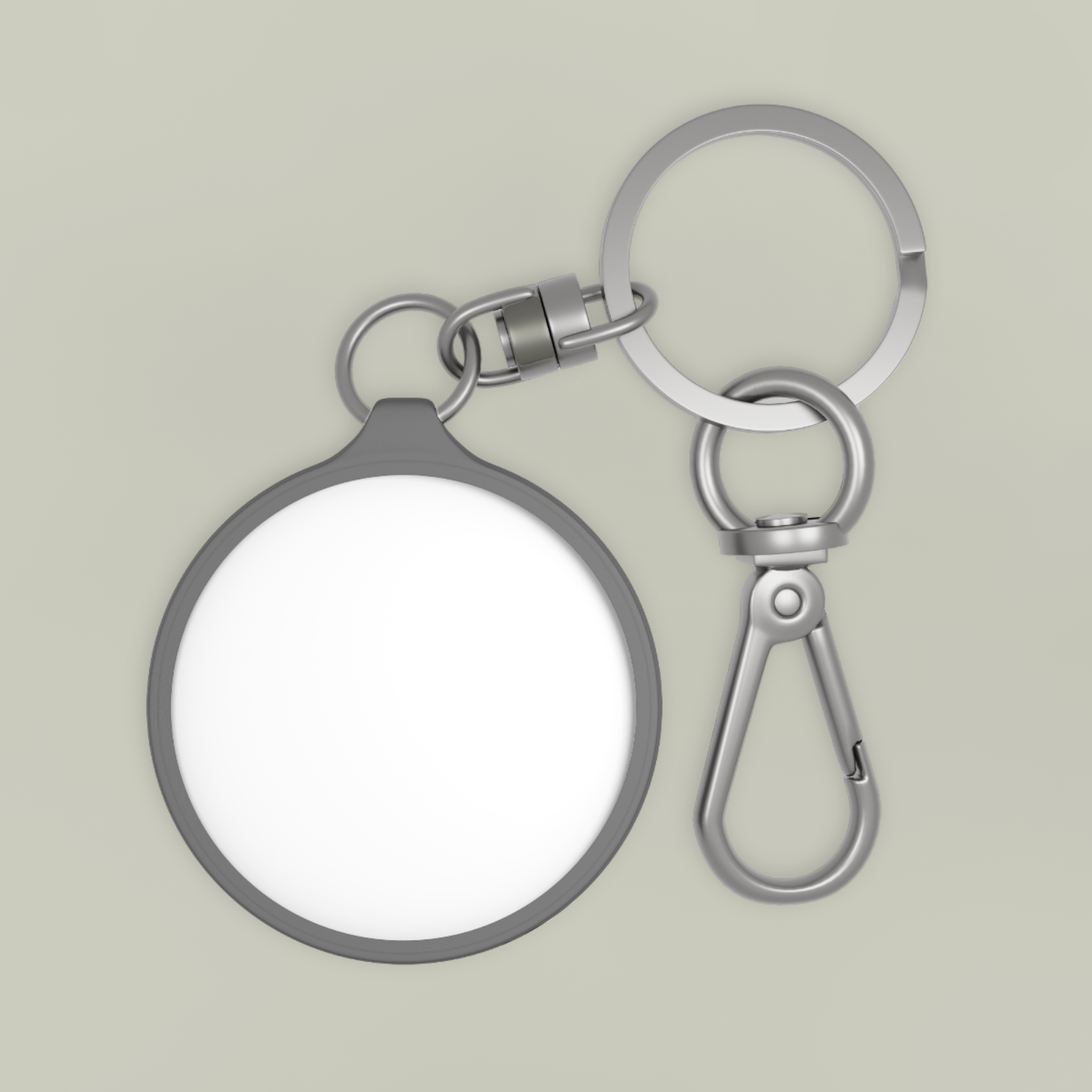 Custom Keyrings | Customizable Tag, Round Shape