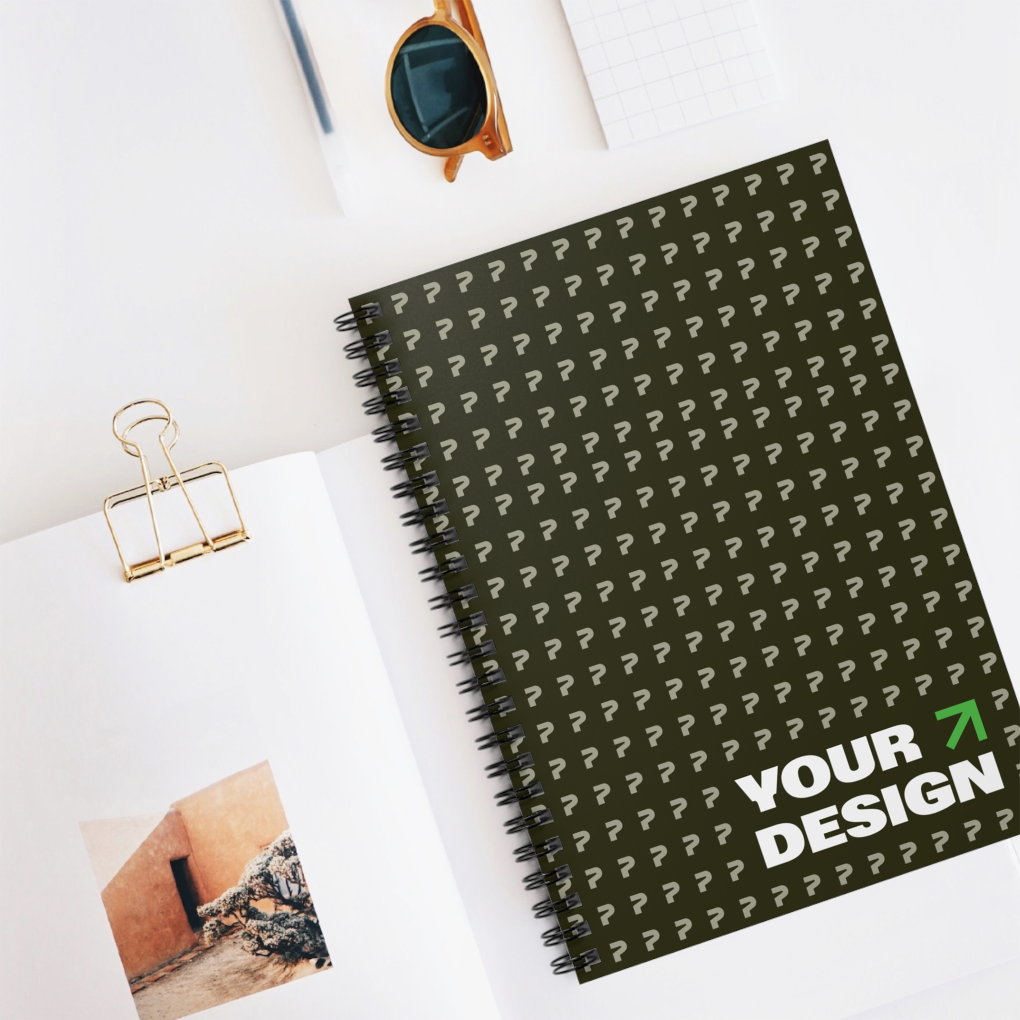Custom Journals & Notebooks - print on demand (dropship) - Printify
