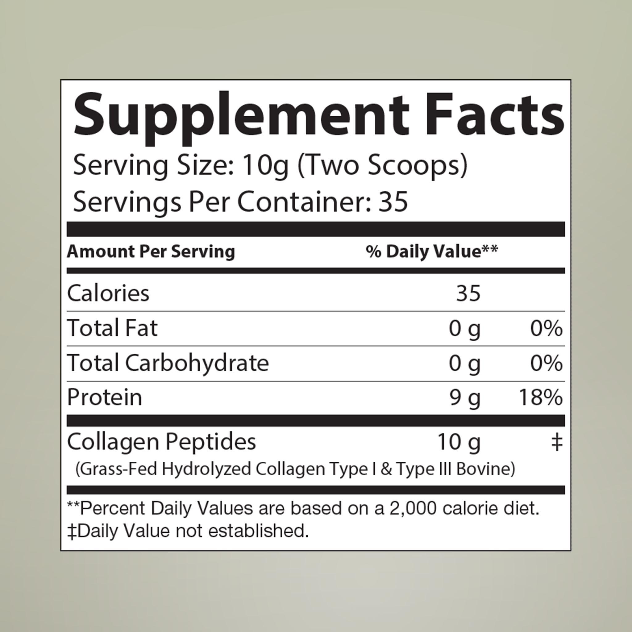 White Label Collagen Type I & III | Print On Demand