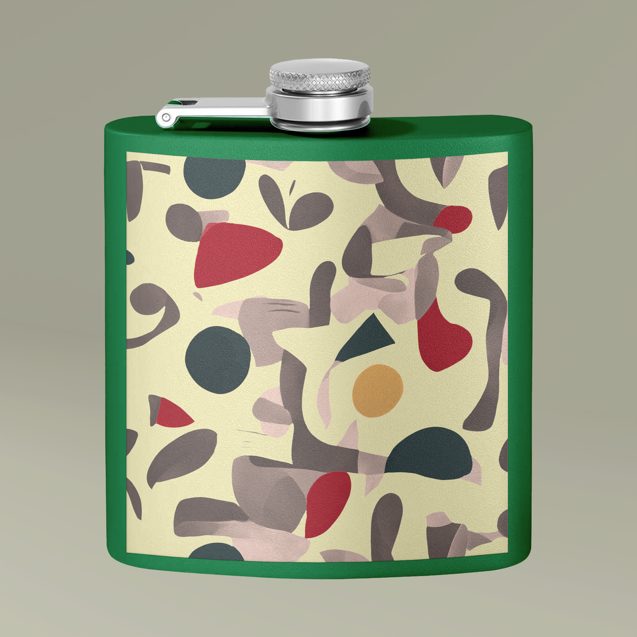 Custom Flask, Stainless Steel | Print On Demand