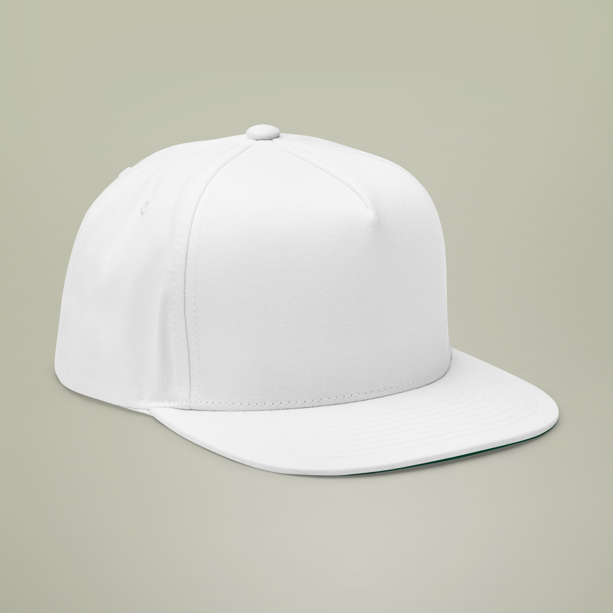 Custom Embroidery Flat Bill Cap | POD