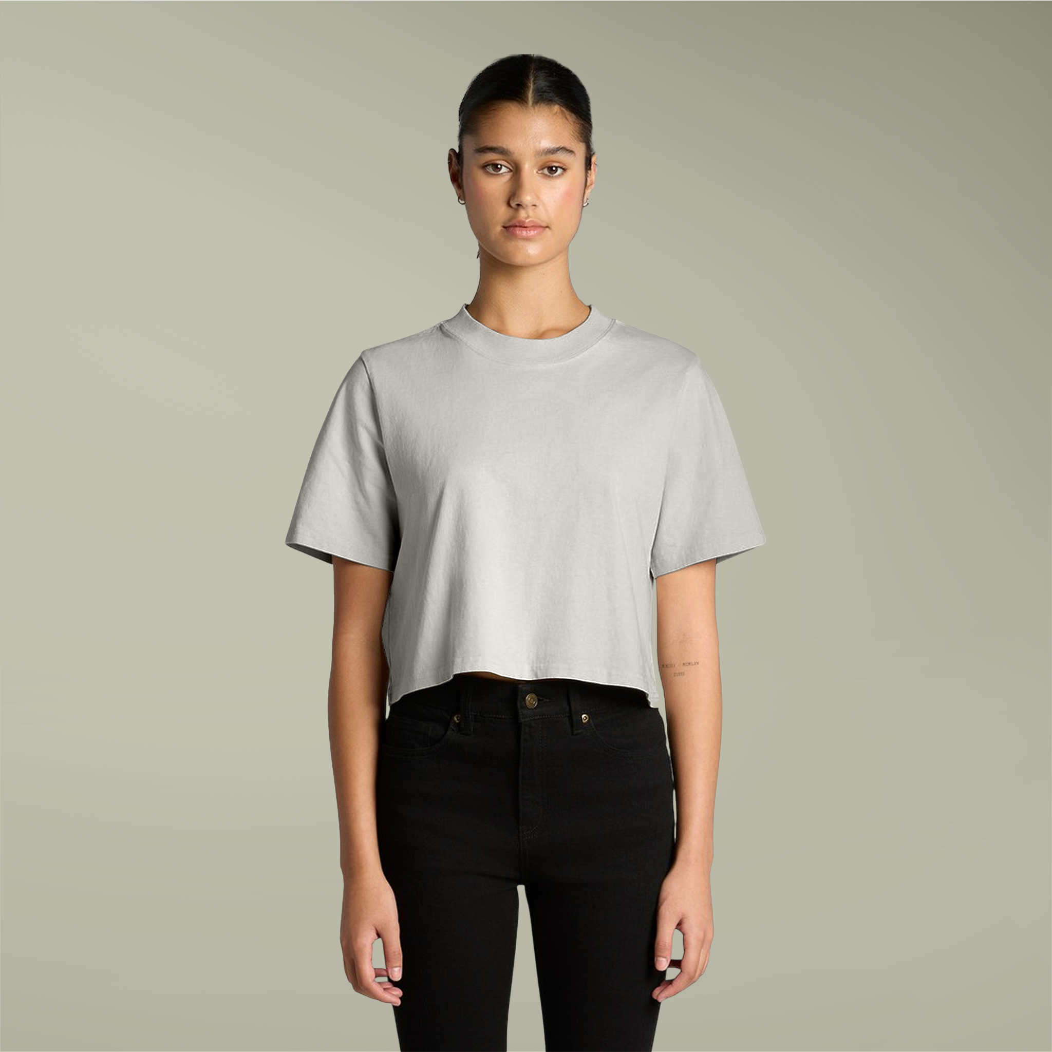 Custom Women's Crop Tee | Print On Demand
