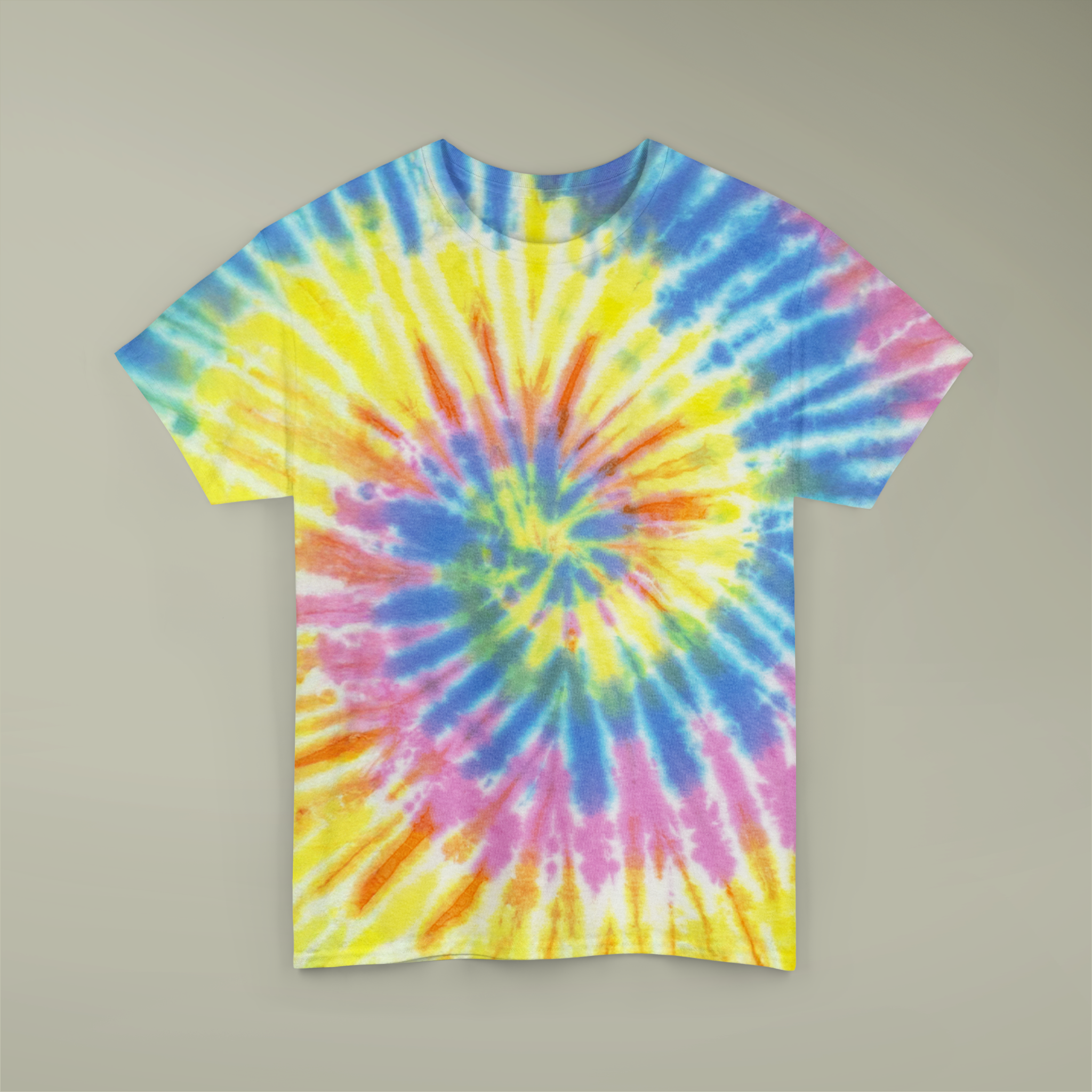 Unisex Tie Dye Cotton Tee