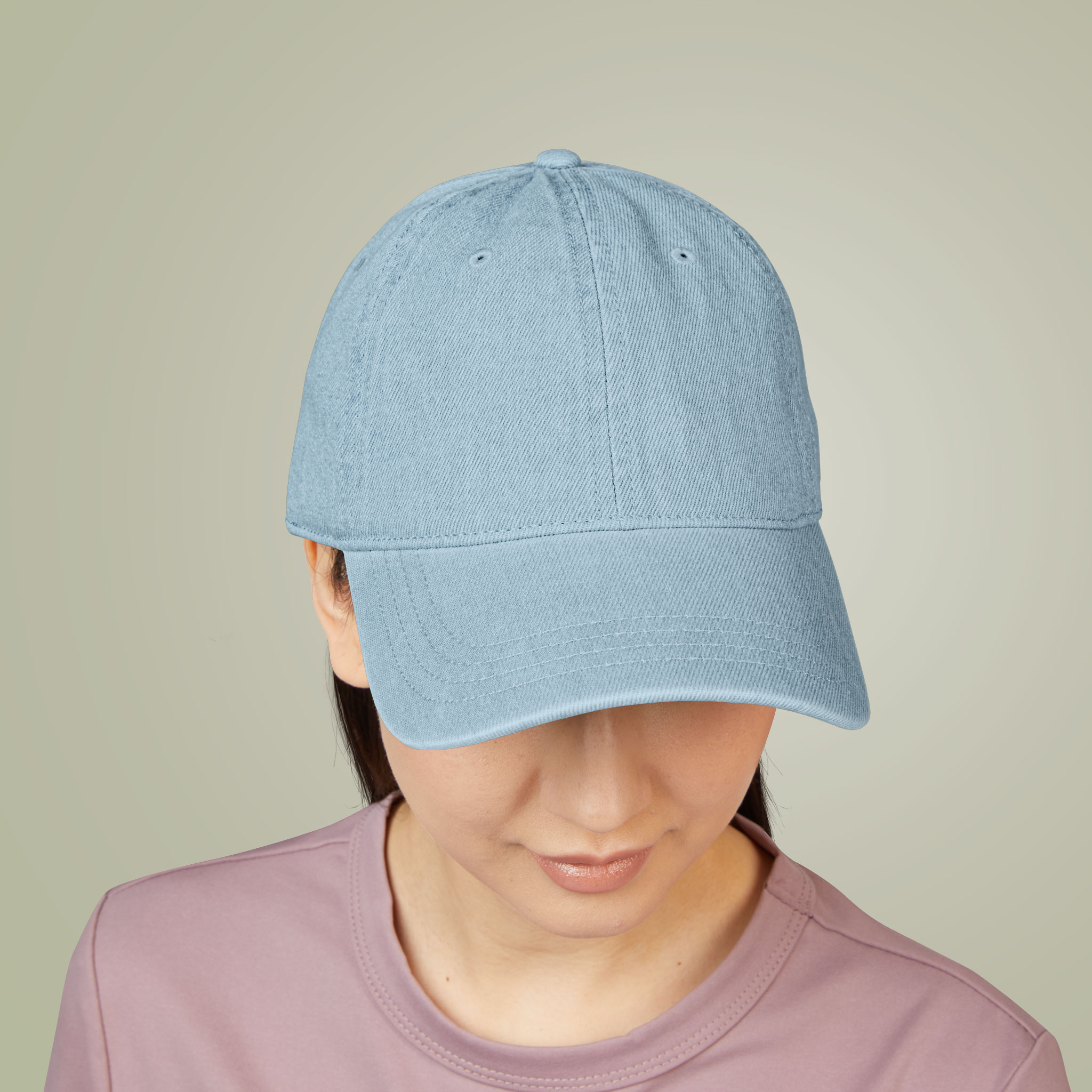Custom Embroidery Denim Hat | Print On Demand