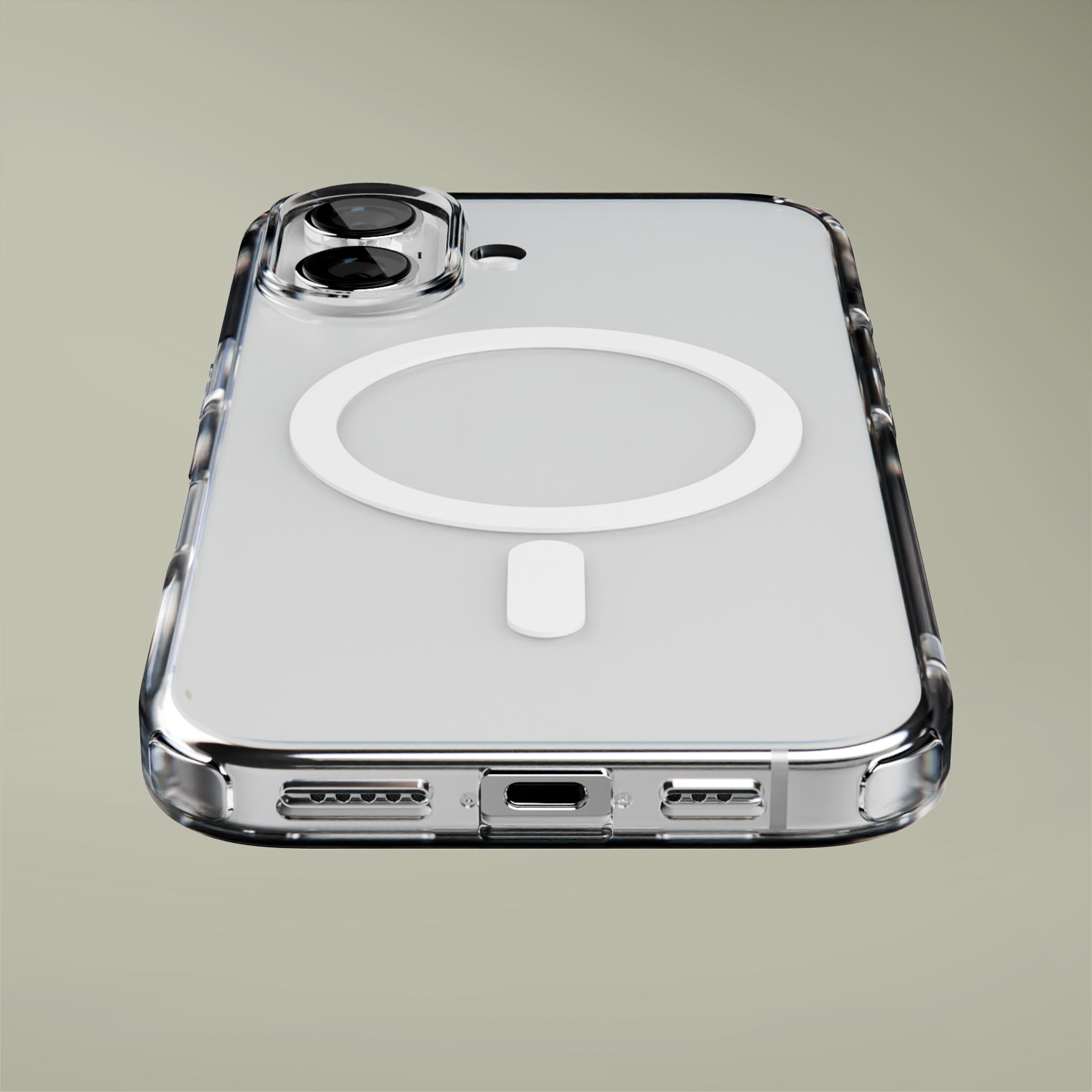 Magnetic Clear Impact Resistant Case