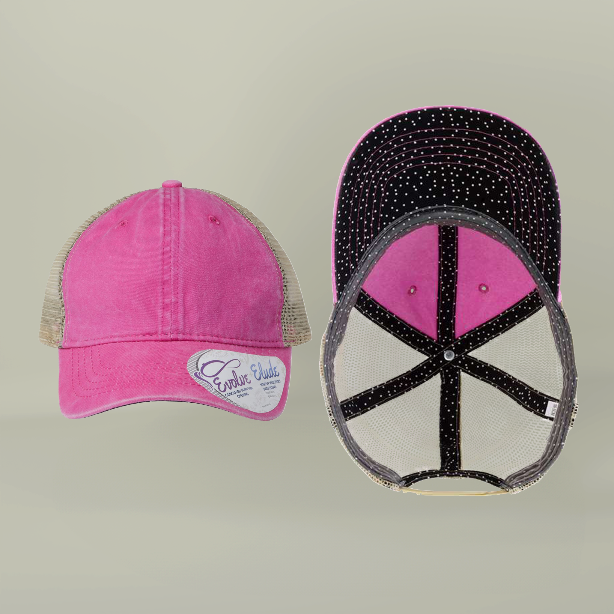 Infinity Hers TESS Women's Washed Mesh Back Cap