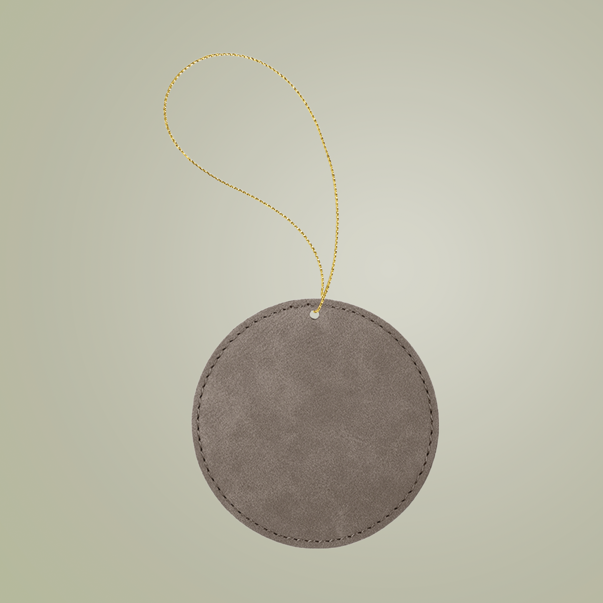 Leatherette Ornament, 3 Shapes (Engraving)