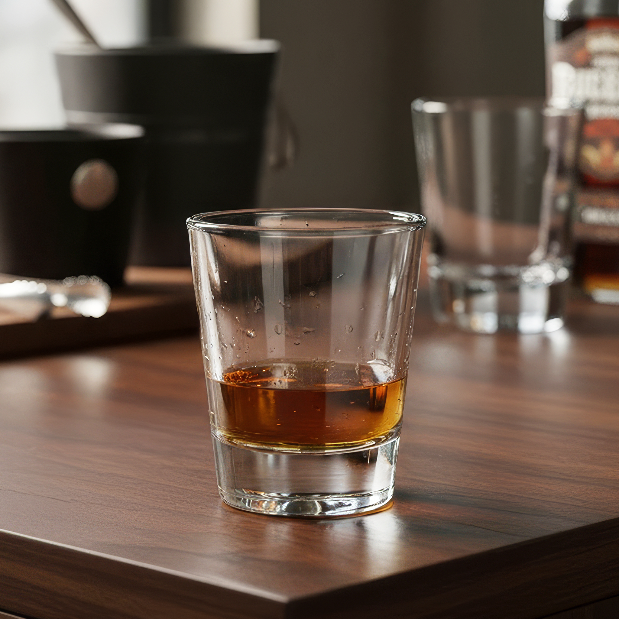 Custom Etched Shot Glass 1.5oz | Print On Demand Barware